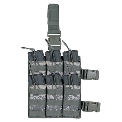 M4/M16 6 Mag Drop Leg Pouch – Outdoor King