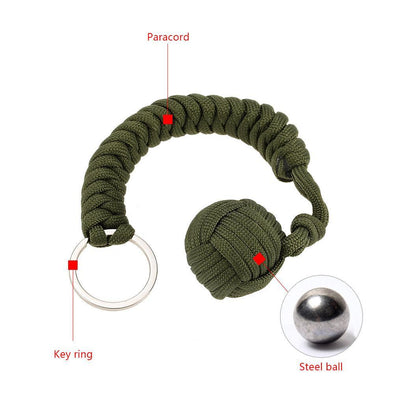 Emergency Paracord Key Chain – Outdoor King